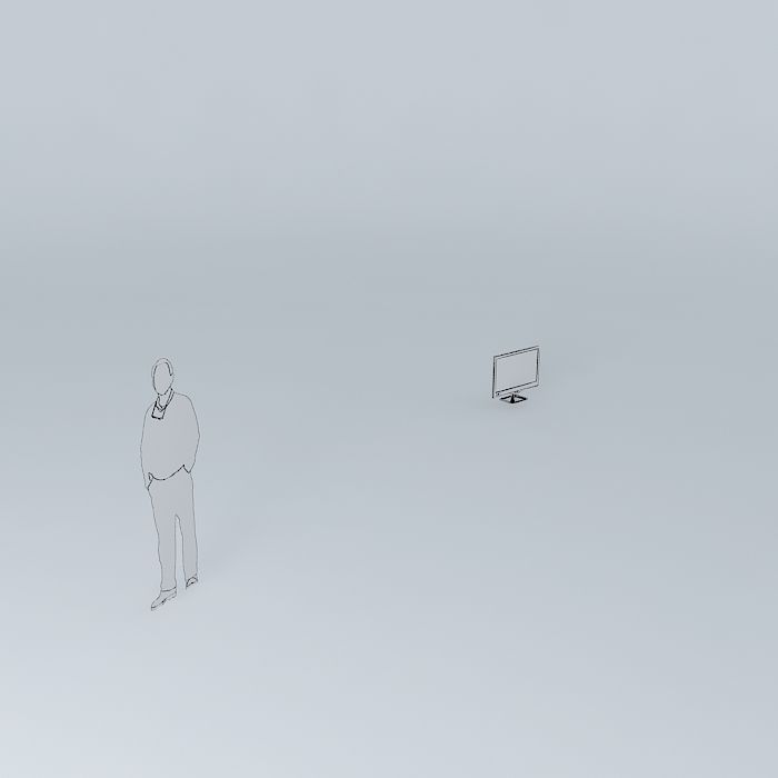 Led screen free 3D model | CGTrader