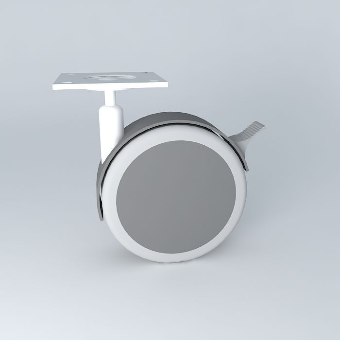 wheel wheeled device free 3D model | CGTrader