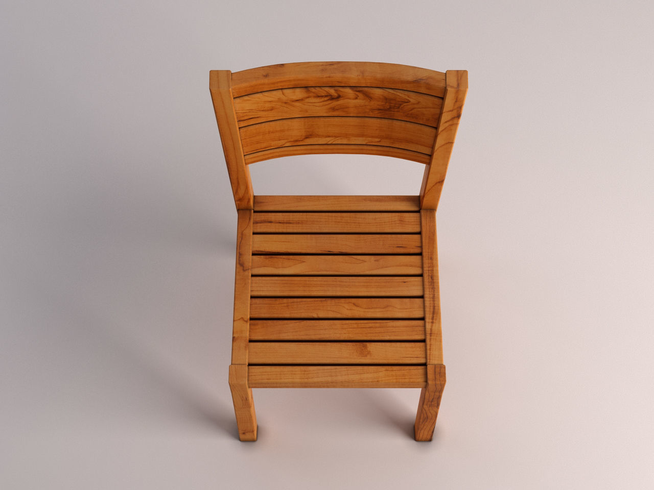 CHAIR---Rustic wood 3D model rigged | CGTrader