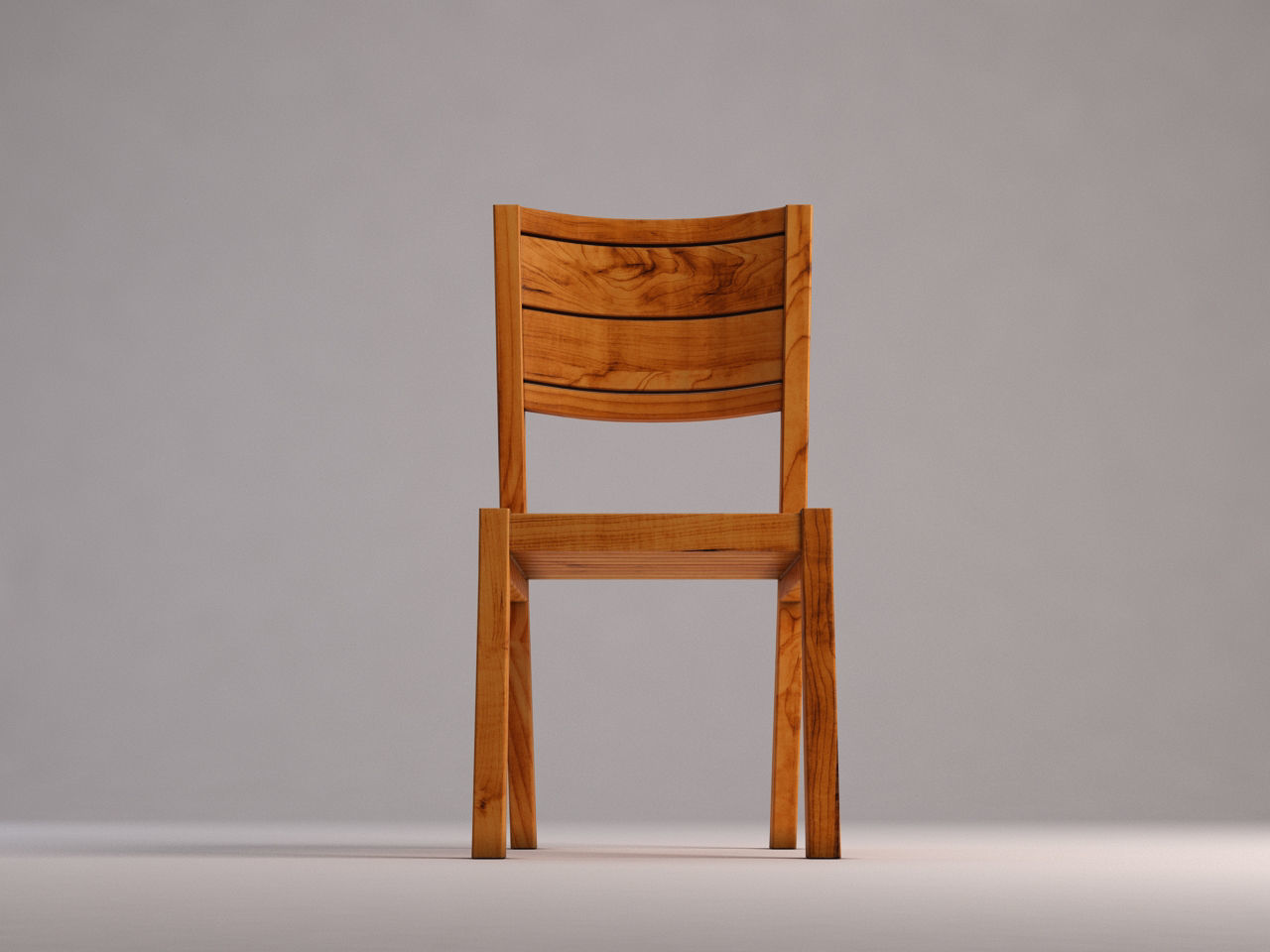 CHAIR---Rustic wood 3D model rigged | CGTrader