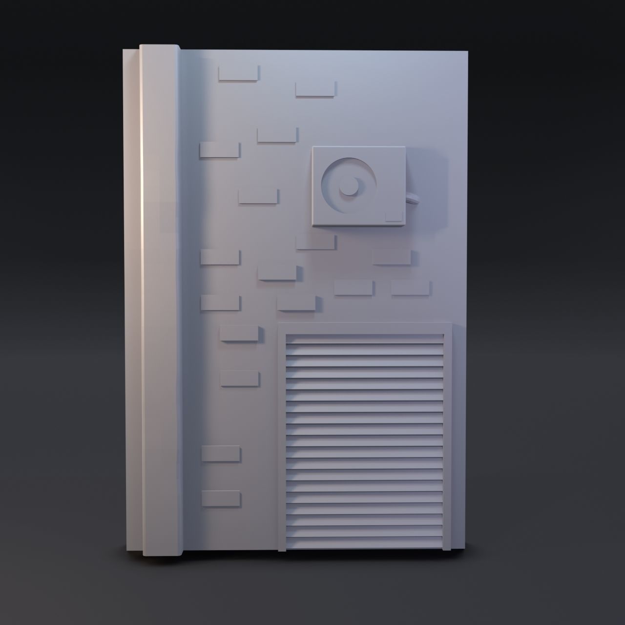 Decorative street between books 3D model 3D printable | CGTrader