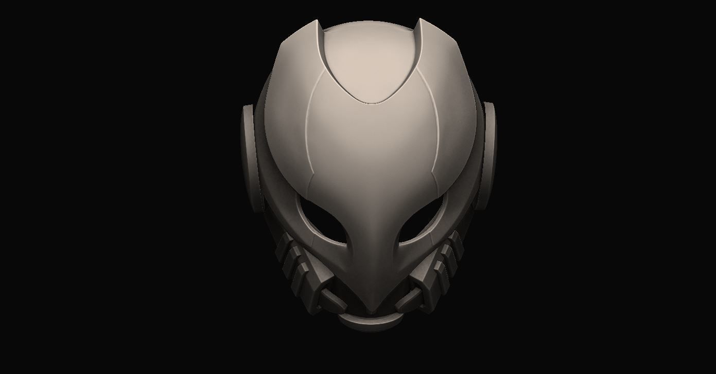 Celestial Nighthawk exotic helmet 3D model 3D printable | CGTrader
