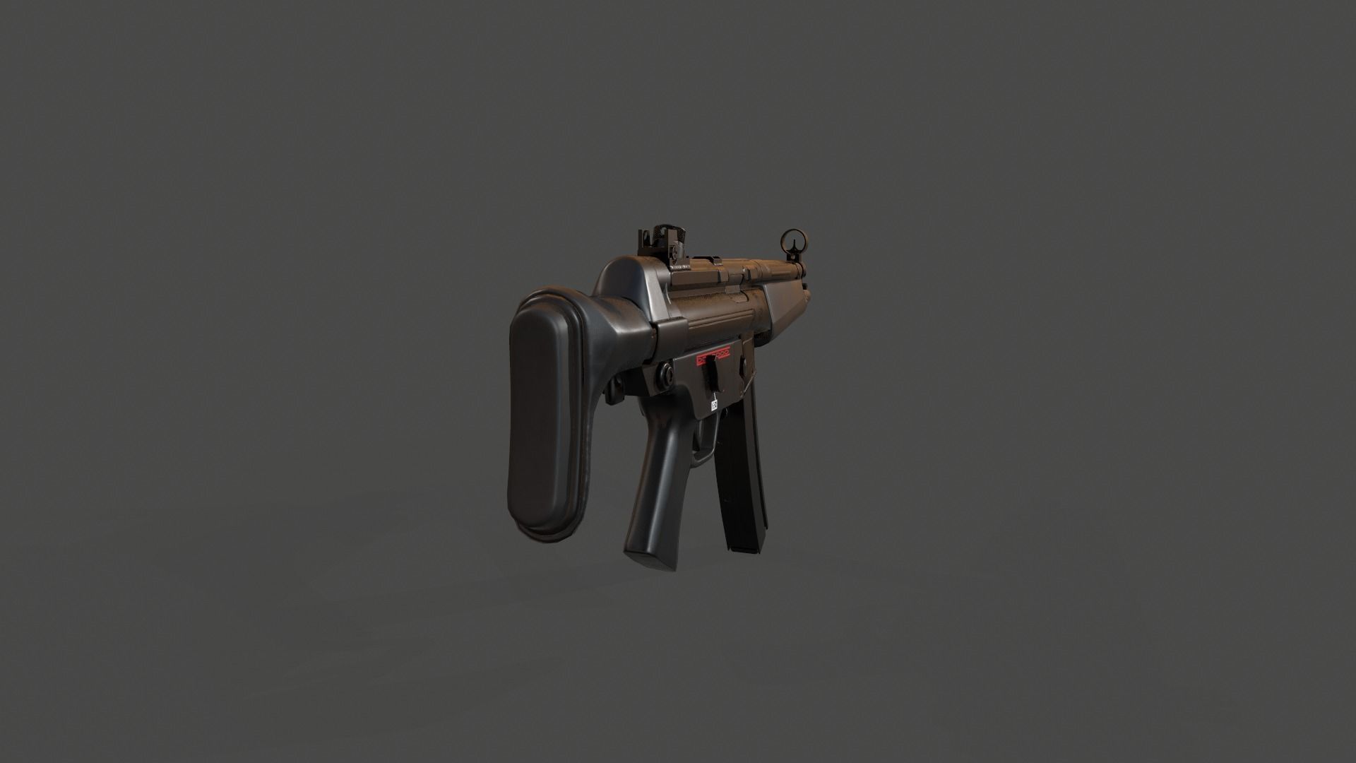 3D model MP5A3 gun VR / AR / low-poly | CGTrader