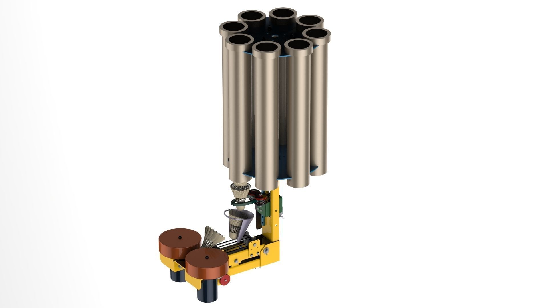 Automatic Shuttle feeder 3D model | CGTrader