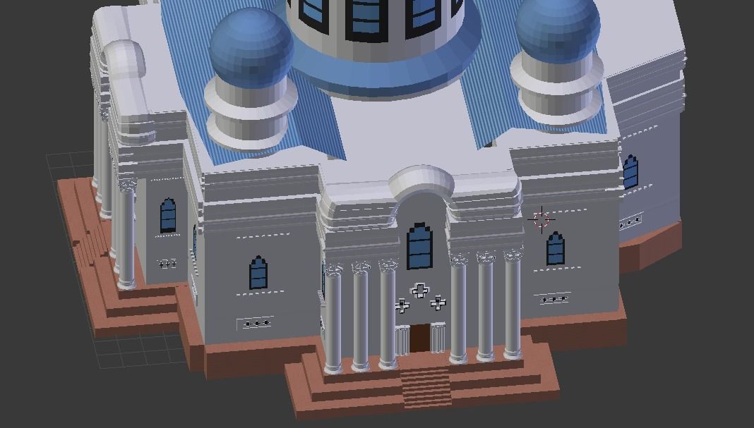 3D Russian model Soboras Church free 3D model | CGTrader