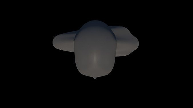 3D model Simple Face VR / AR / low-poly | CGTrader