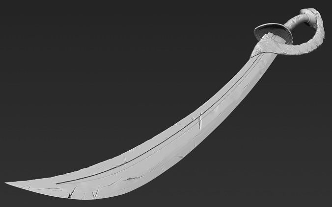 Zbrush Sword 04 3D model | CGTrader