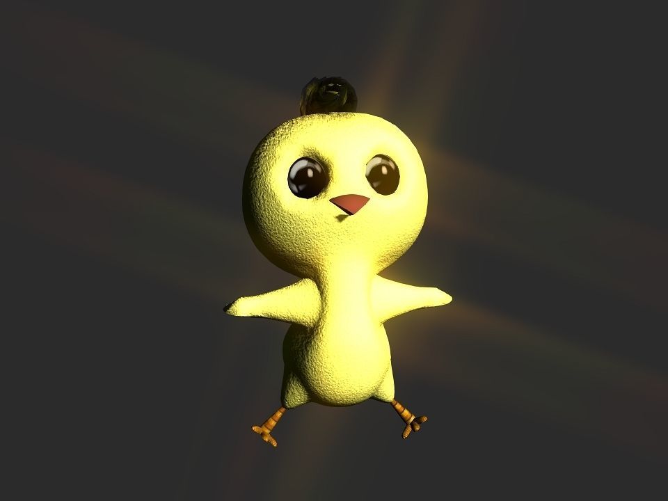 3D model Chickeen puppet VR / AR / low-poly rigged | CGTrader