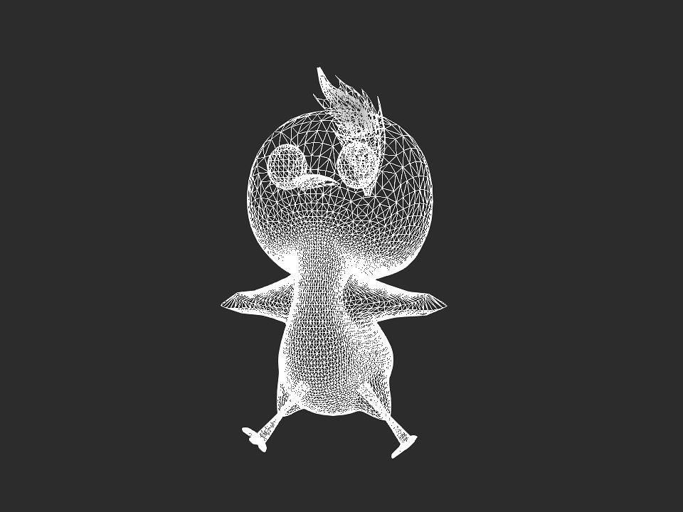 3D model Chickeen puppet VR / AR / low-poly rigged | CGTrader