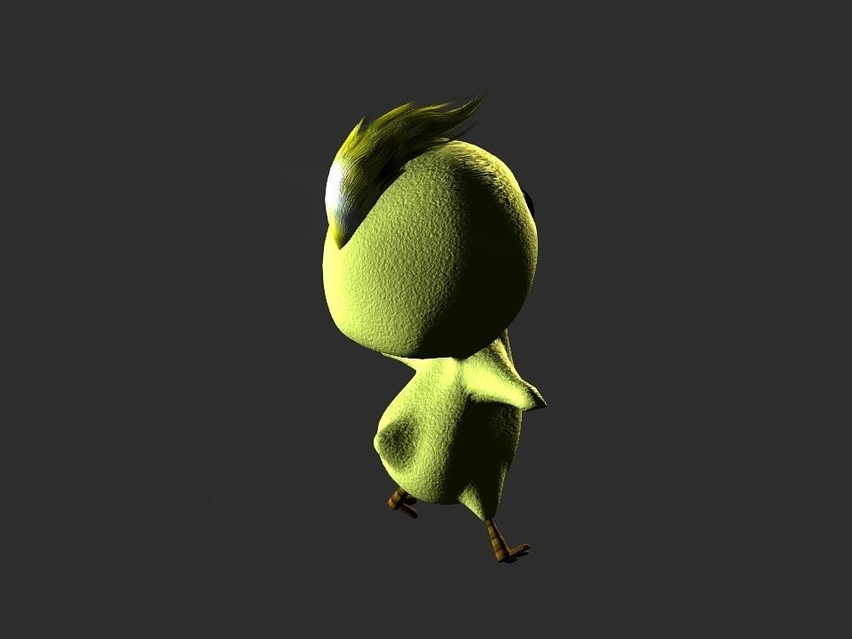 3D model Chickeen puppet VR / AR / low-poly rigged | CGTrader