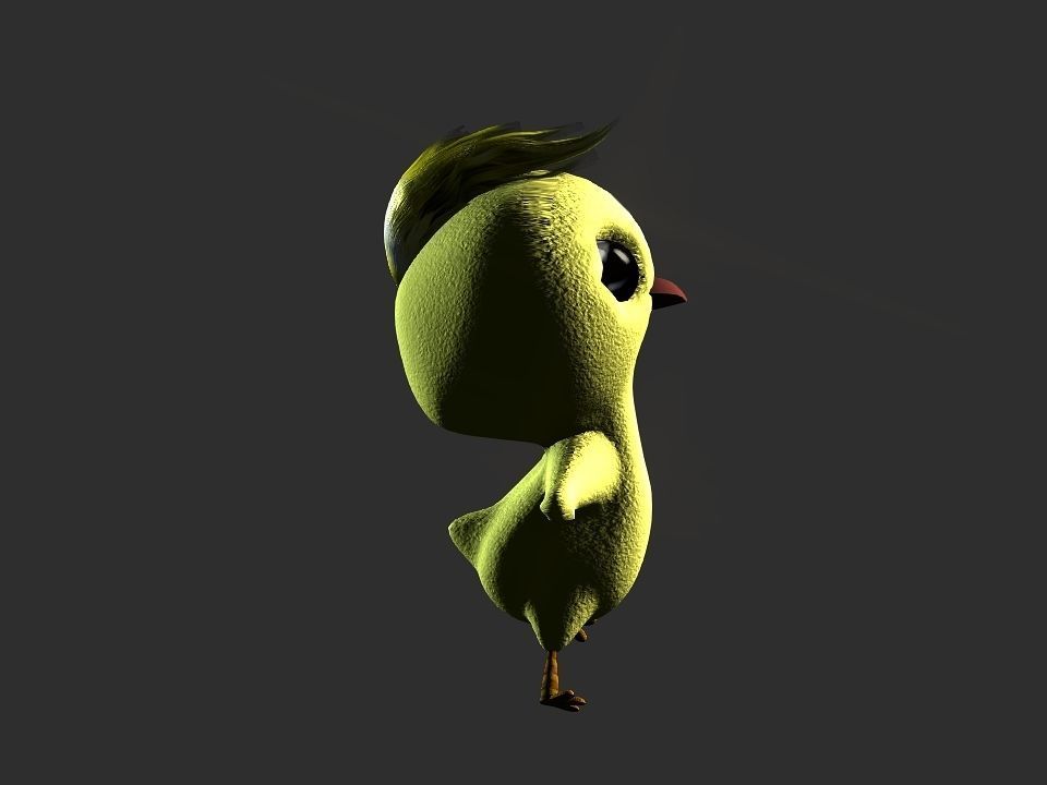 3D model Chickeen puppet VR / AR / low-poly rigged | CGTrader