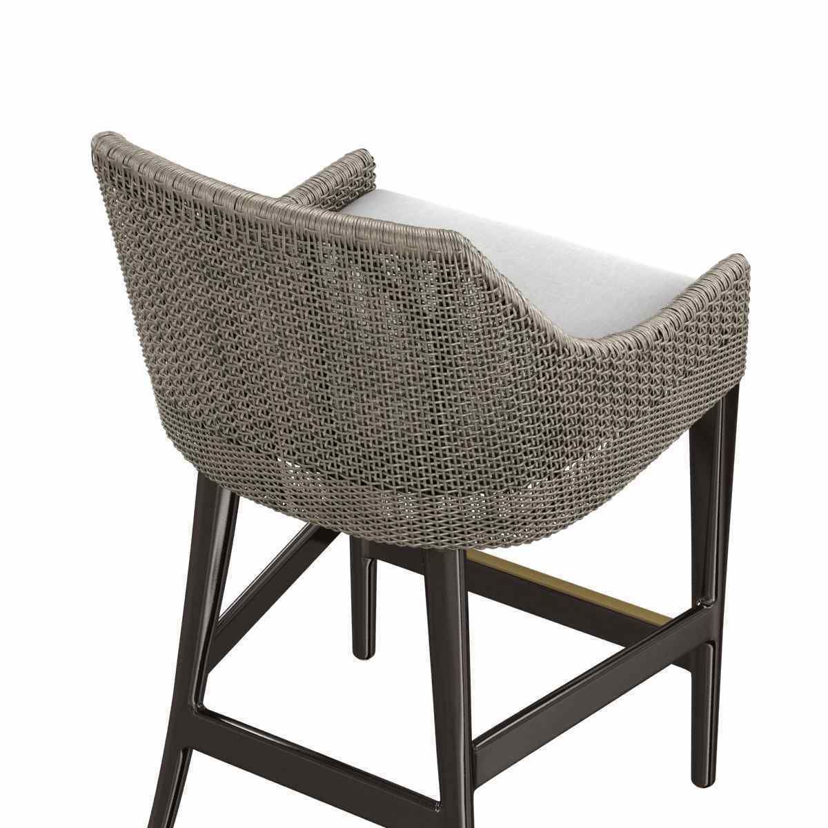 Palecek vincent counter barstool 3d model 3D model | CGTrader