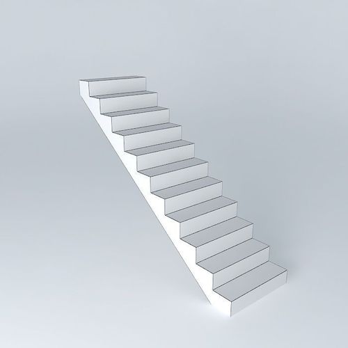 Stairs free 3D Model MAX OBJ 3DS FBX STL DAE - CGTrader.com