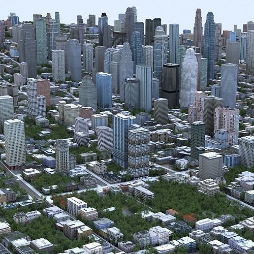 Big City 53 3D model | CGTrader