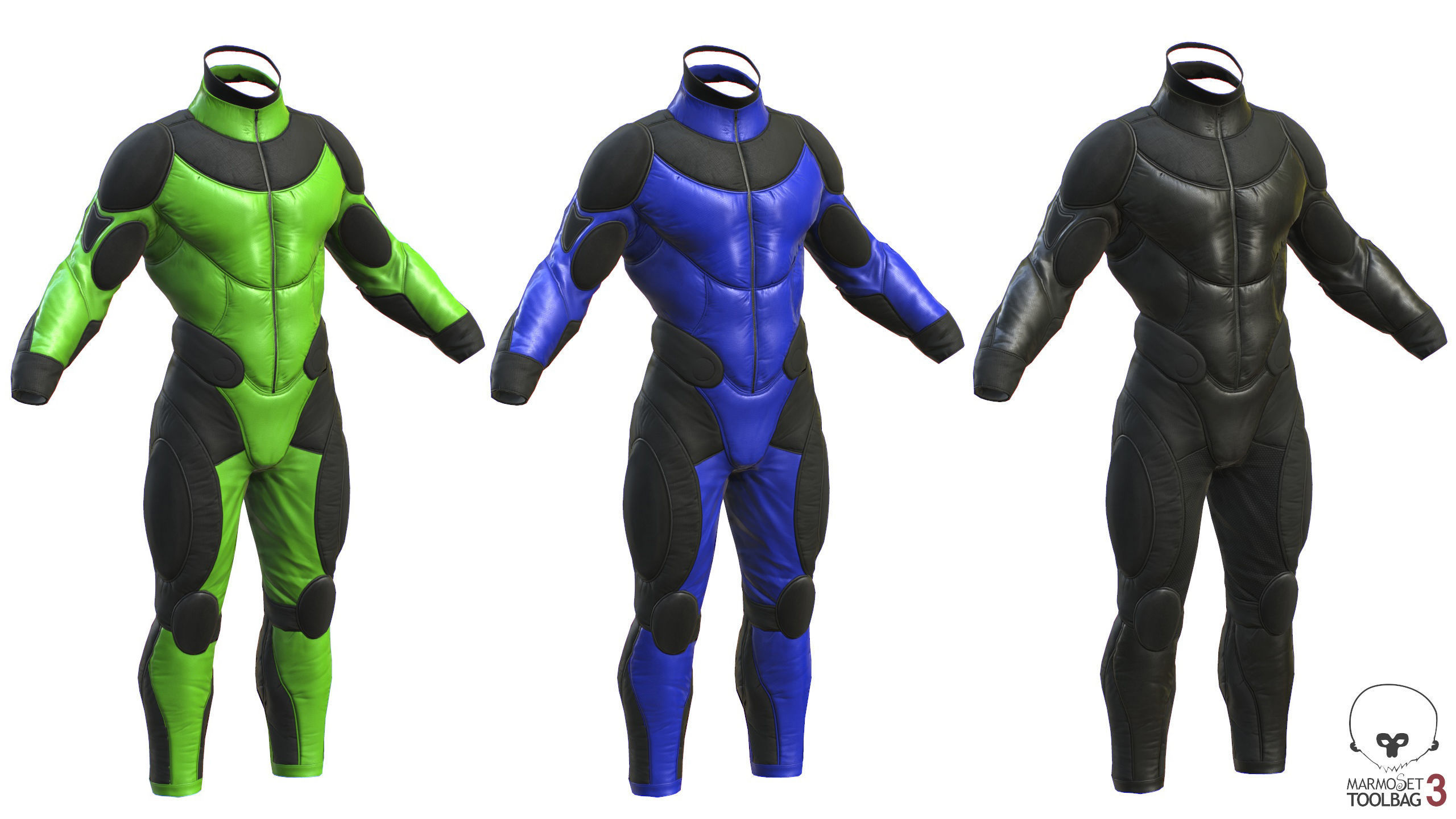 3D model Es Suit R-20 VR / AR / low-poly | CGTrader