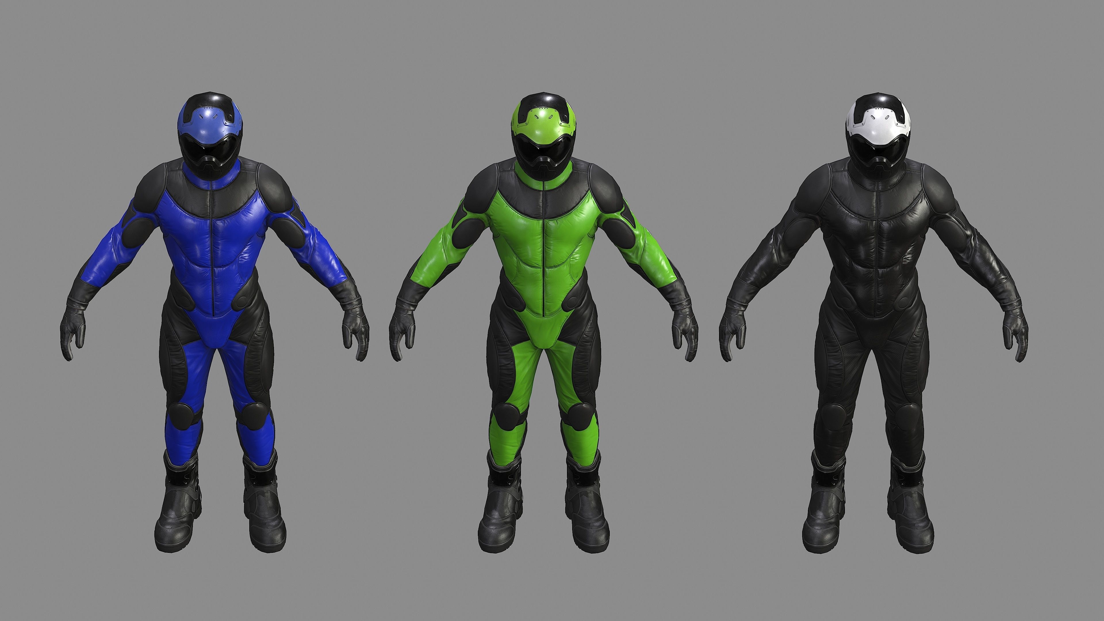 3D model Es Suit R-20 VR / AR / low-poly | CGTrader
