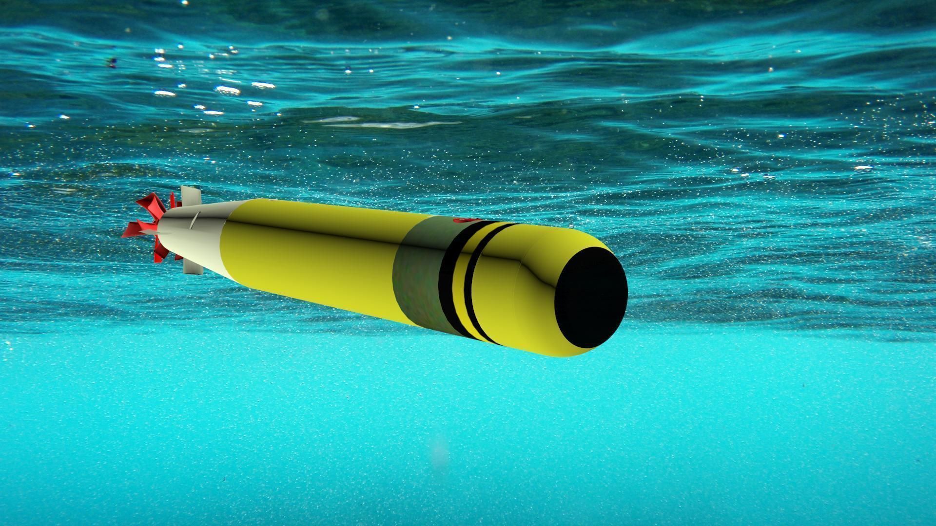 MK 46 LIGHTWEIGHT TORPEDO 3D model | CGTrader