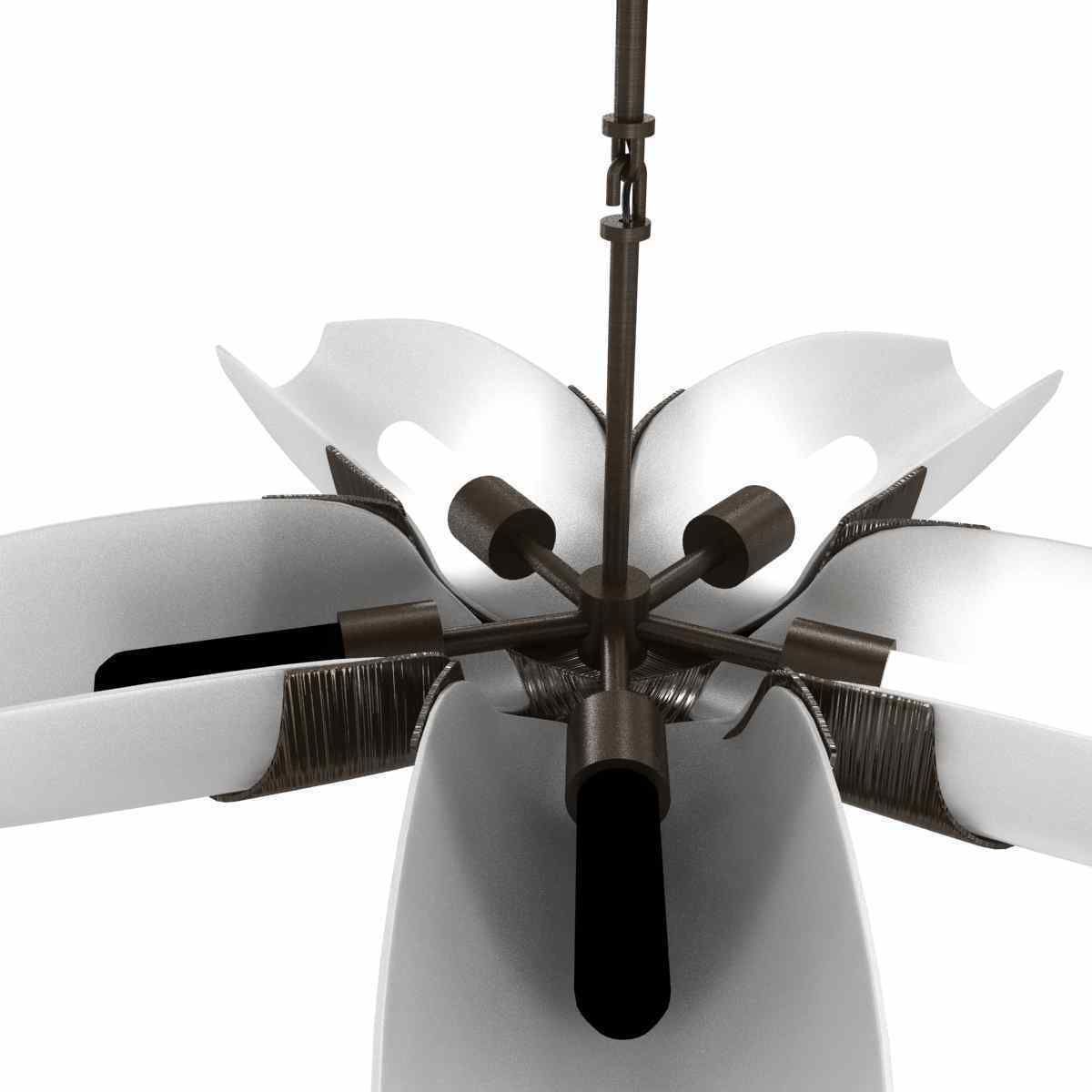 Visual comfort utopia medium 5 arm chandelier 3d model 3D model | CGTrader