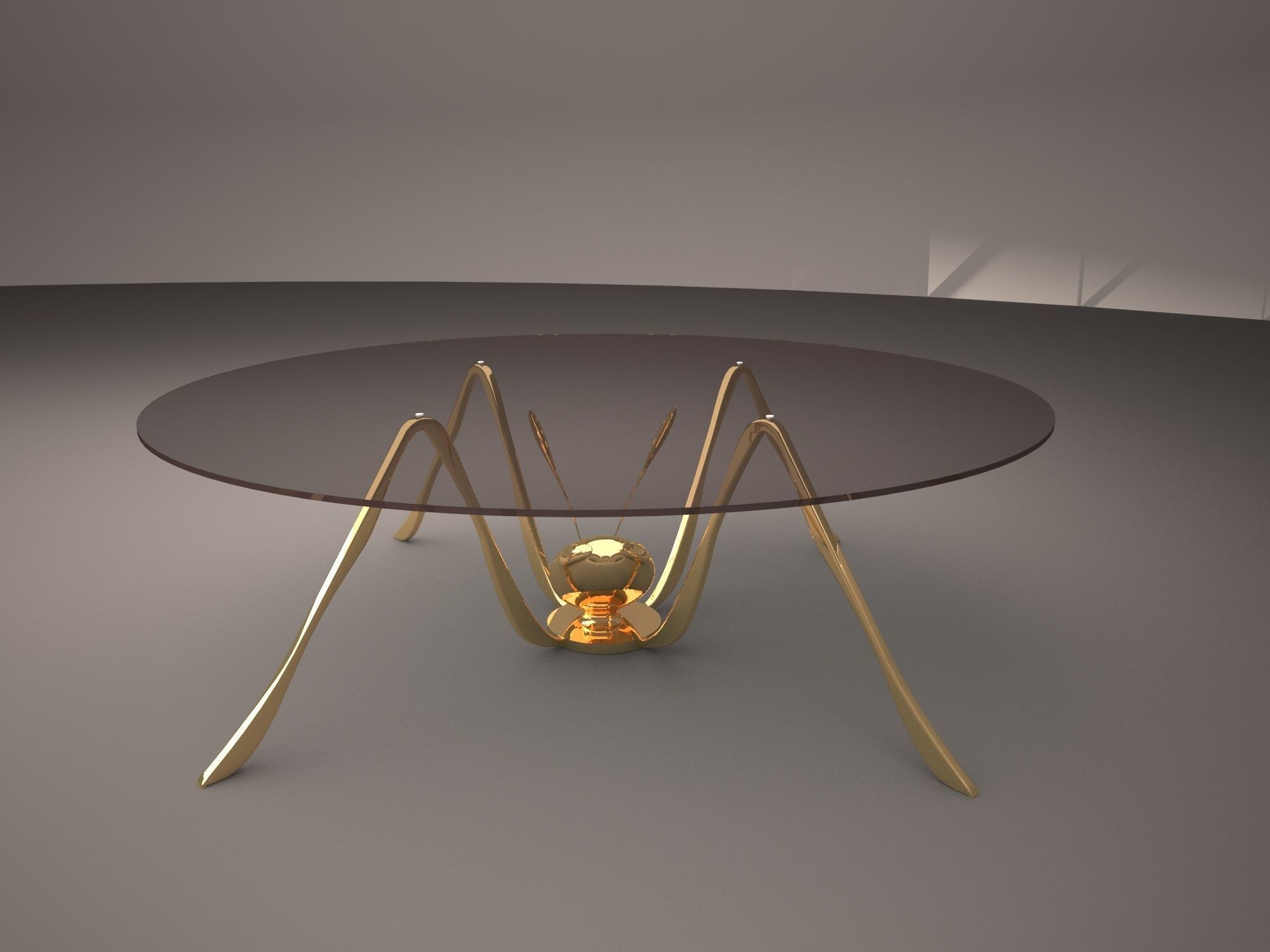 Ant Coffee Table Concept free 3D model animated | CGTrader