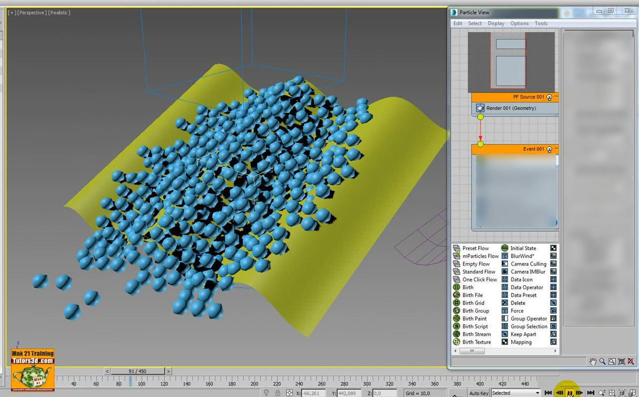 3ds max 2015 MP Particle Flow vol 46 cd front 3D model | CGTrader