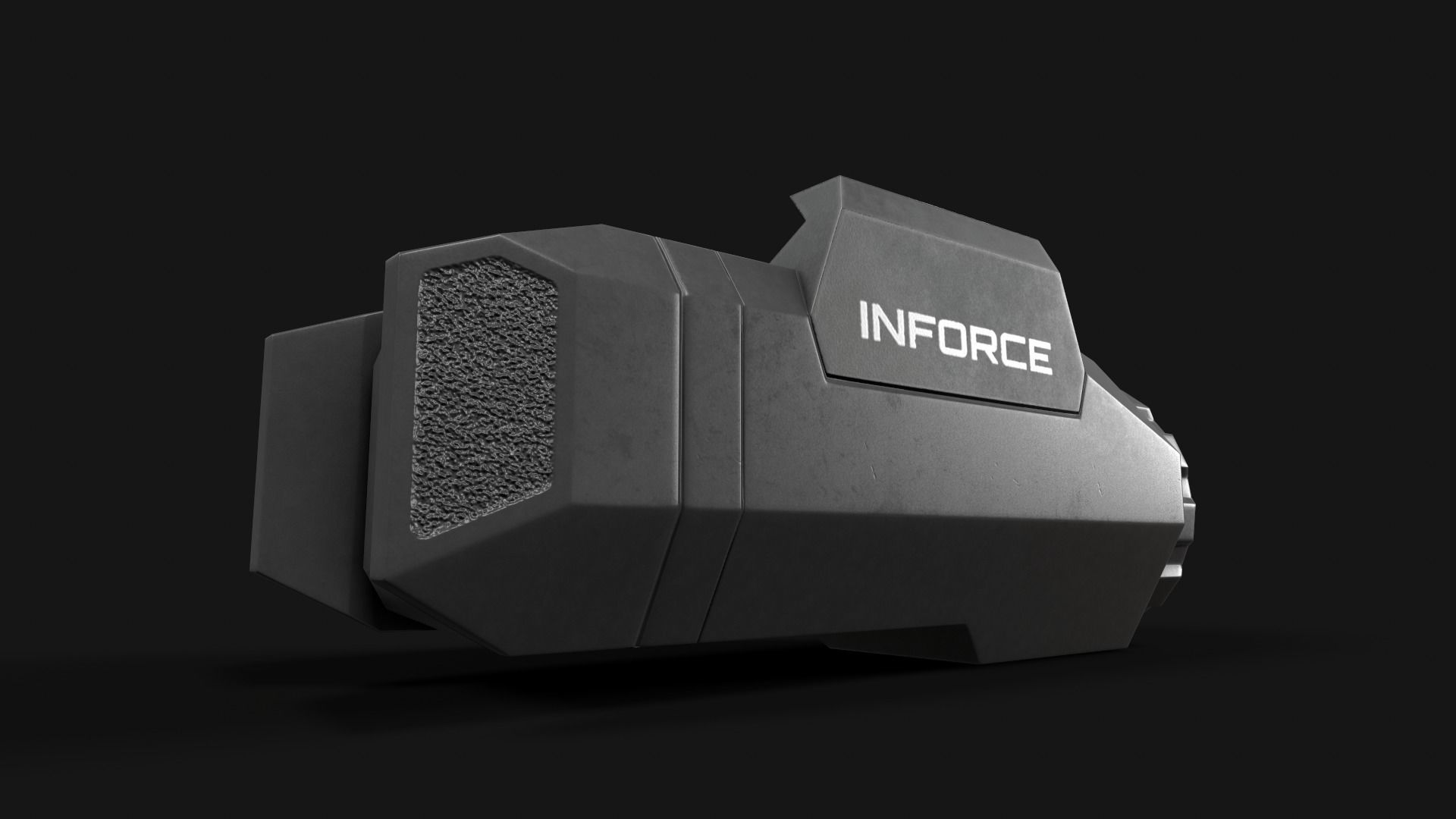 3D model Inforce APL Handgun Weapon Mounted Light VR / AR / low-poly ...