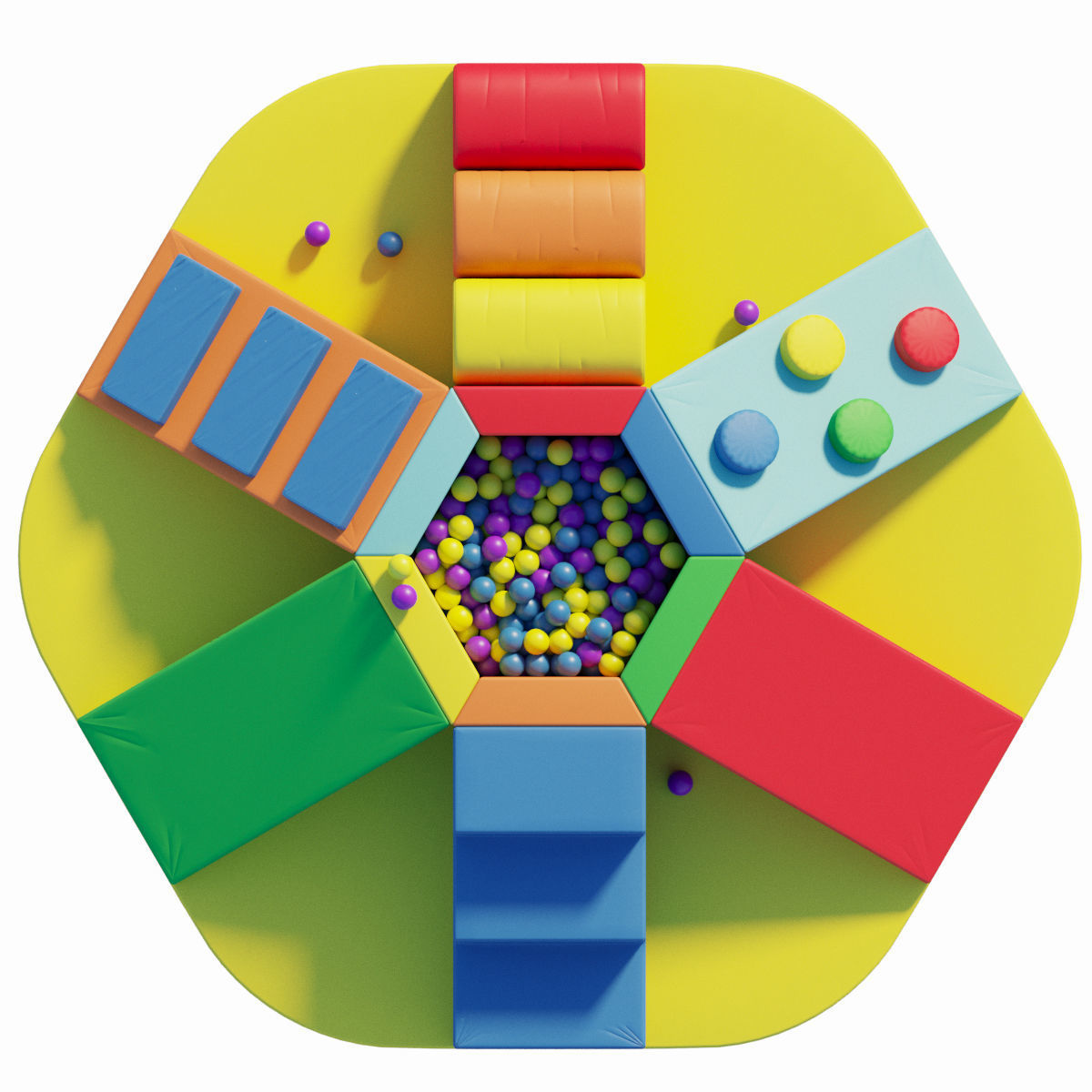 Childrens play area 3D model | CGTrader