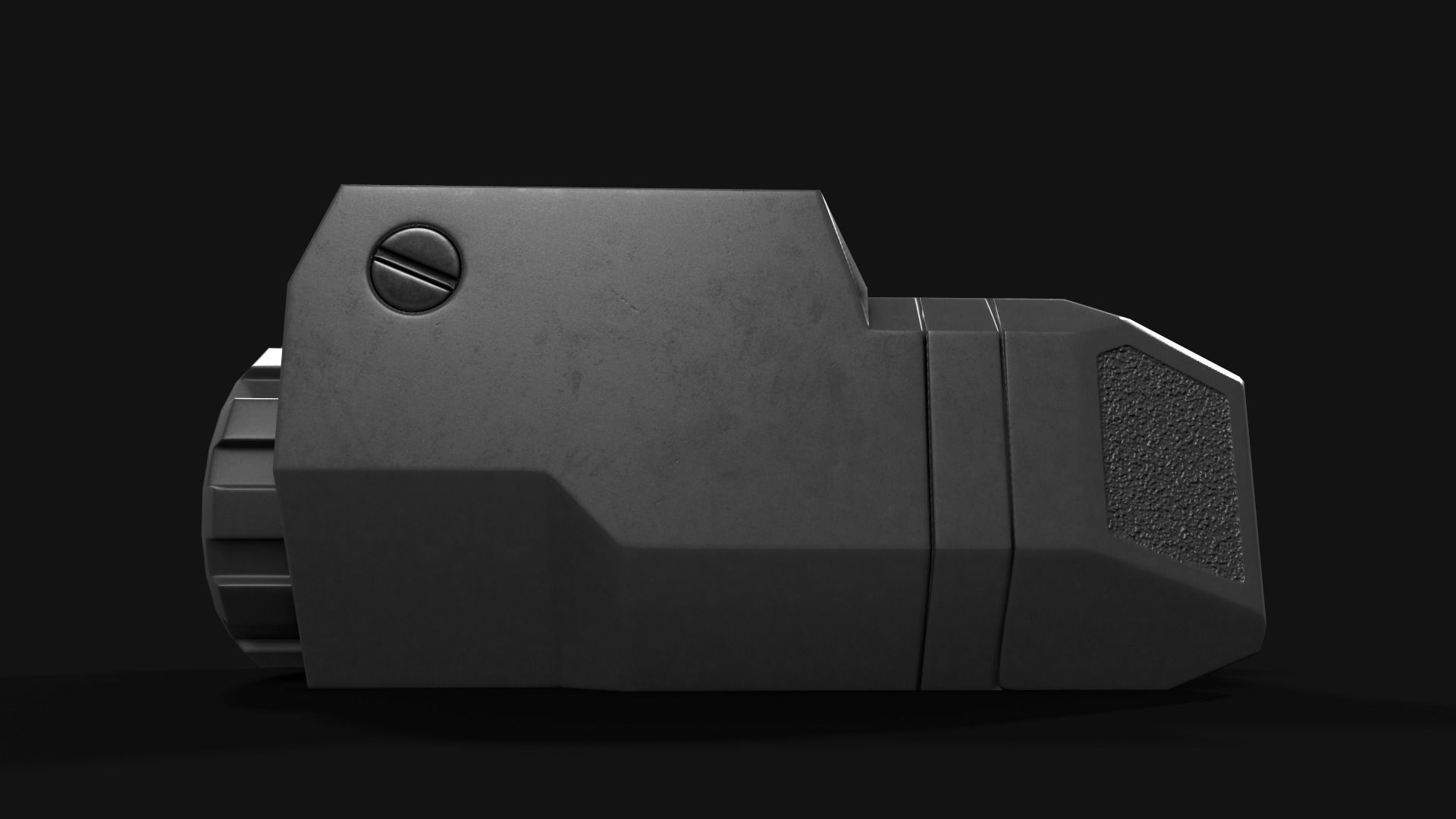 3D model Inforce APLc Compact Handgun Weapon Mounted Light VR / AR ...