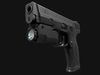 3D model Inforce APLc Compact Handgun Weapon Mounted Light VR / AR ...