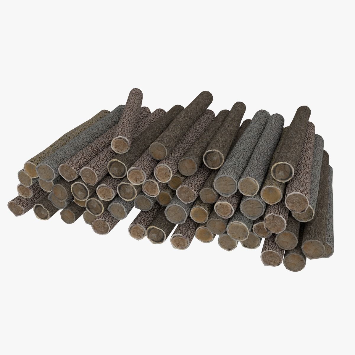 3D model Wood Log 5 Low Poly VR / AR / low-poly | CGTrader