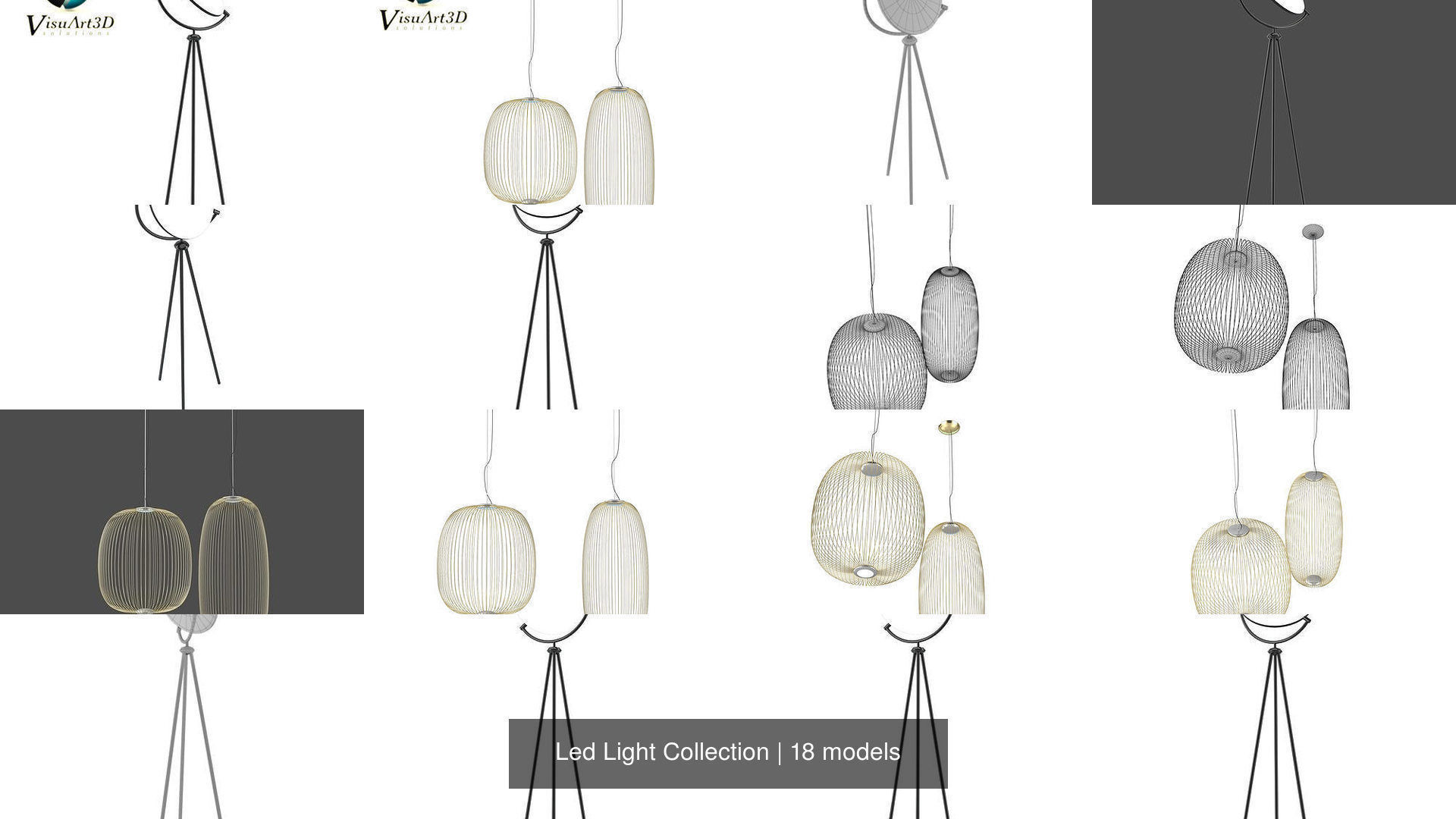 Led Light Collection | CGTrader