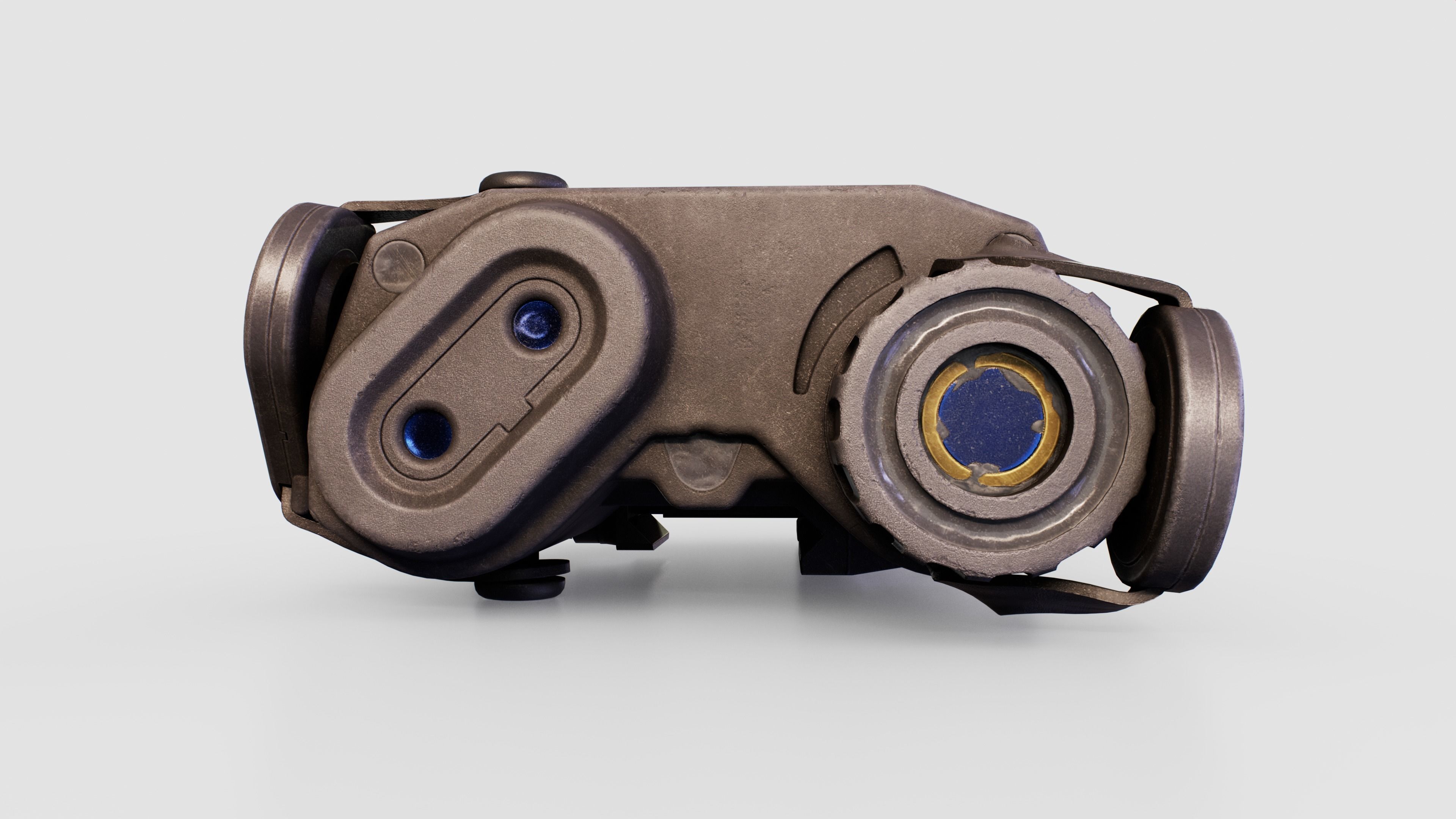 3D model EOTech ATPIAL AN PEQ-15 Laser Aiming Device VR / AR / low-poly ...