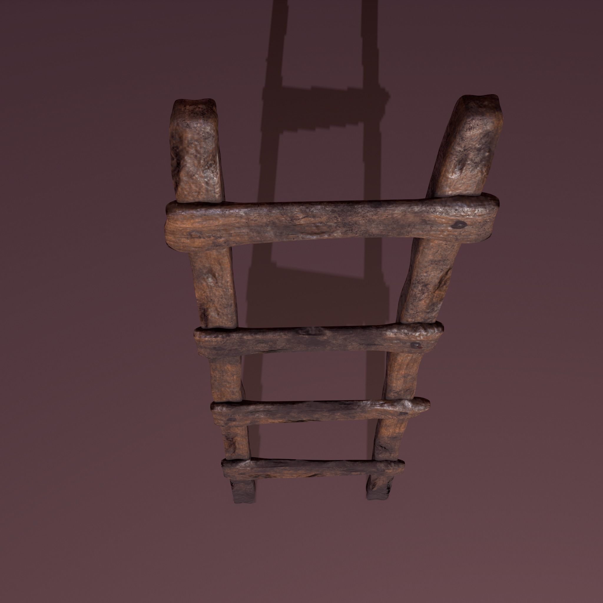 3D model Old Dirty Ladder VR / AR / low-poly | CGTrader