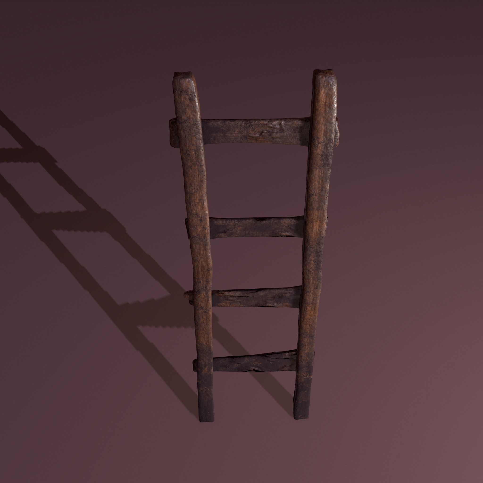 3D model Old Dirty Ladder VR / AR / low-poly | CGTrader