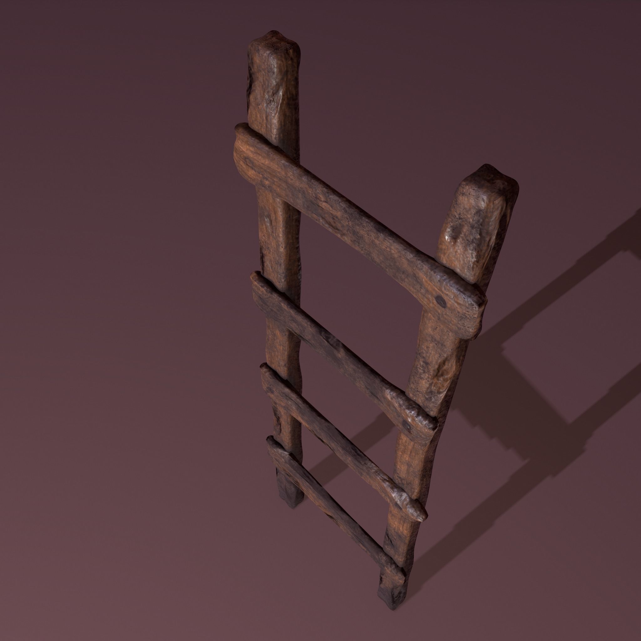 3D model Old Dirty Ladder VR / AR / low-poly | CGTrader