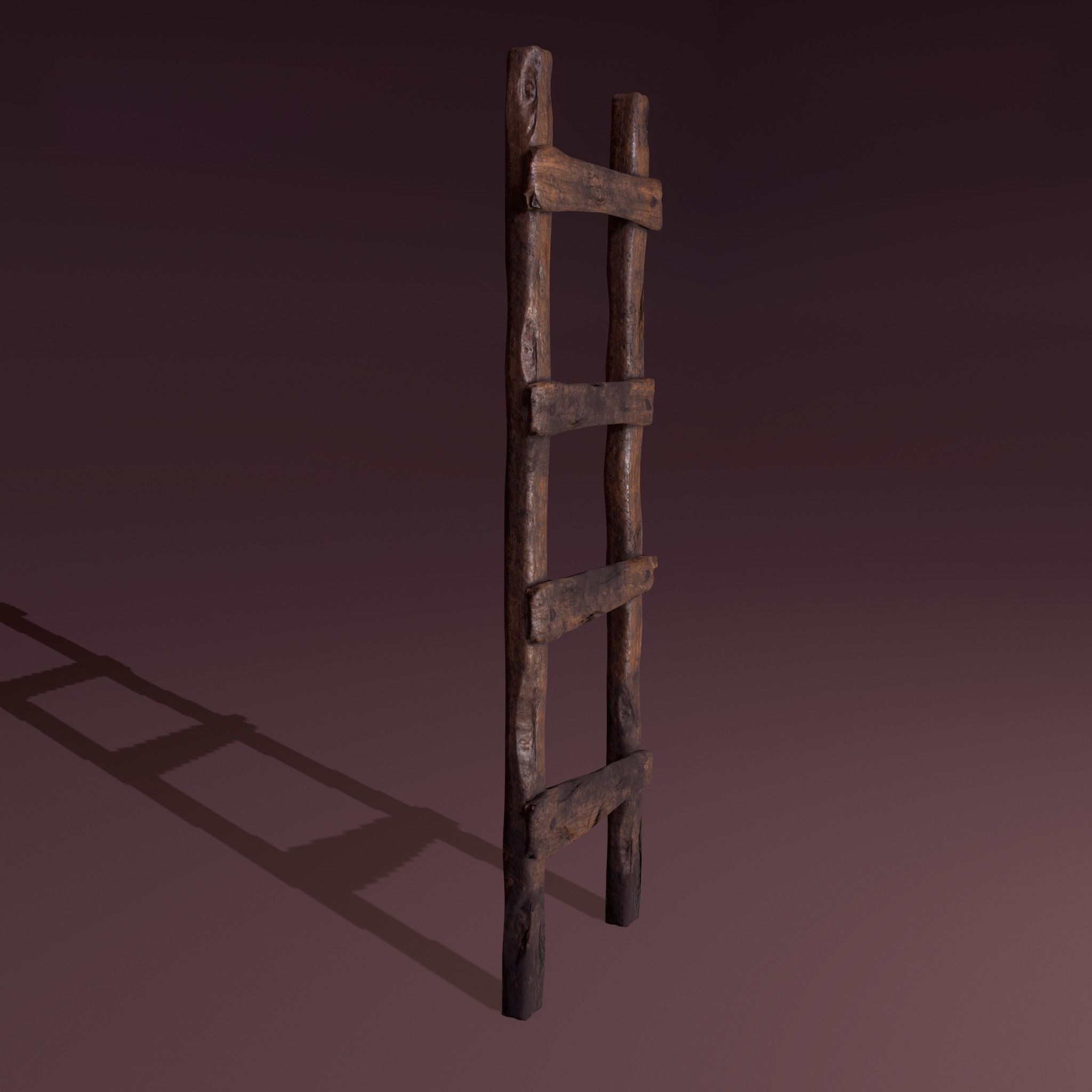 3D model Old Dirty Ladder VR / AR / low-poly | CGTrader