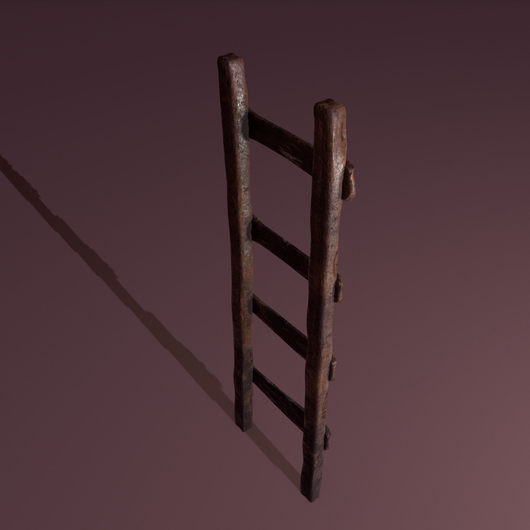 3D model Old Dirty Ladder VR / AR / low-poly | CGTrader