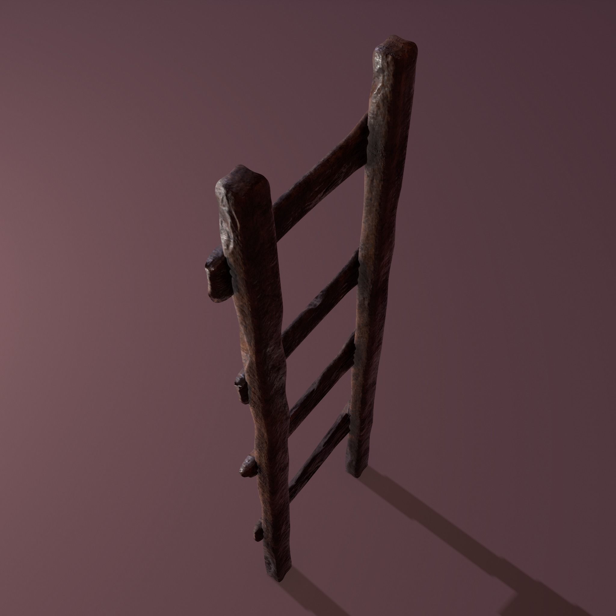 3D model Old Dirty Ladder VR / AR / low-poly | CGTrader