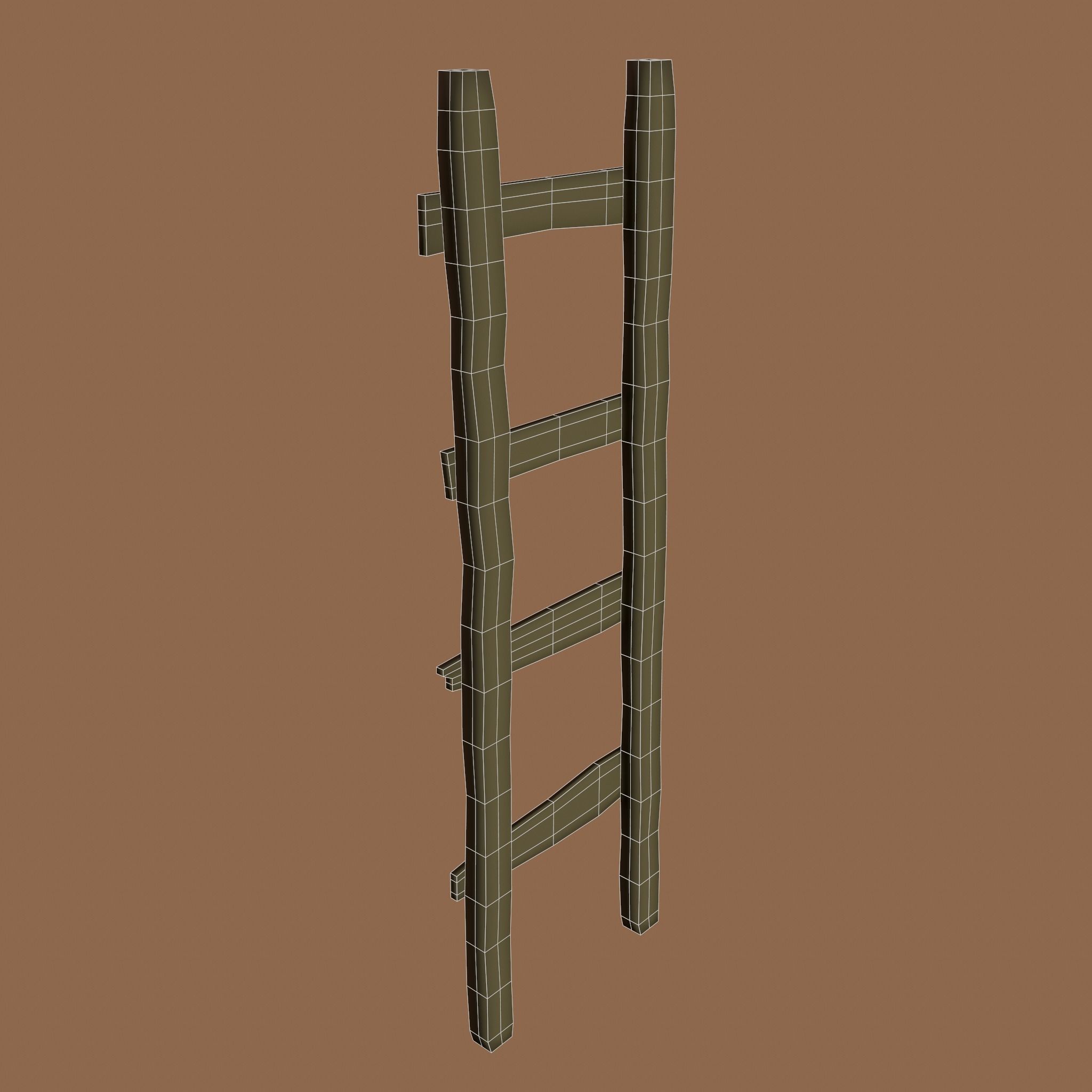 3D model Old Dirty Ladder VR / AR / low-poly | CGTrader