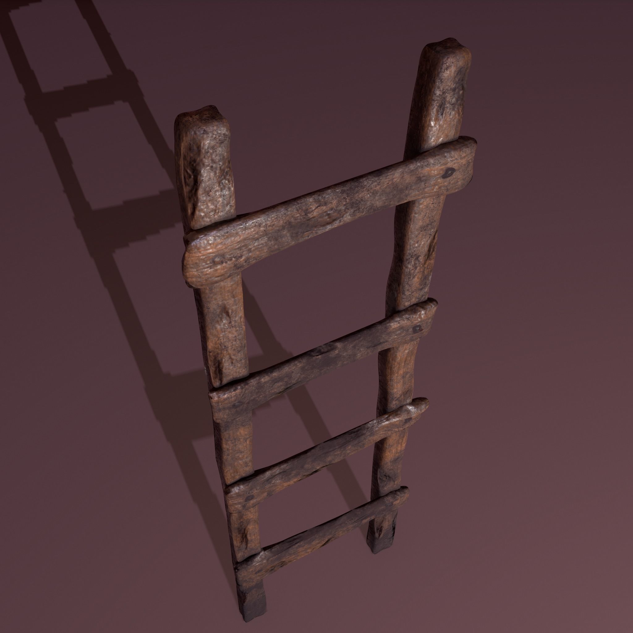 3D model Old Dirty Ladder VR / AR / low-poly | CGTrader
