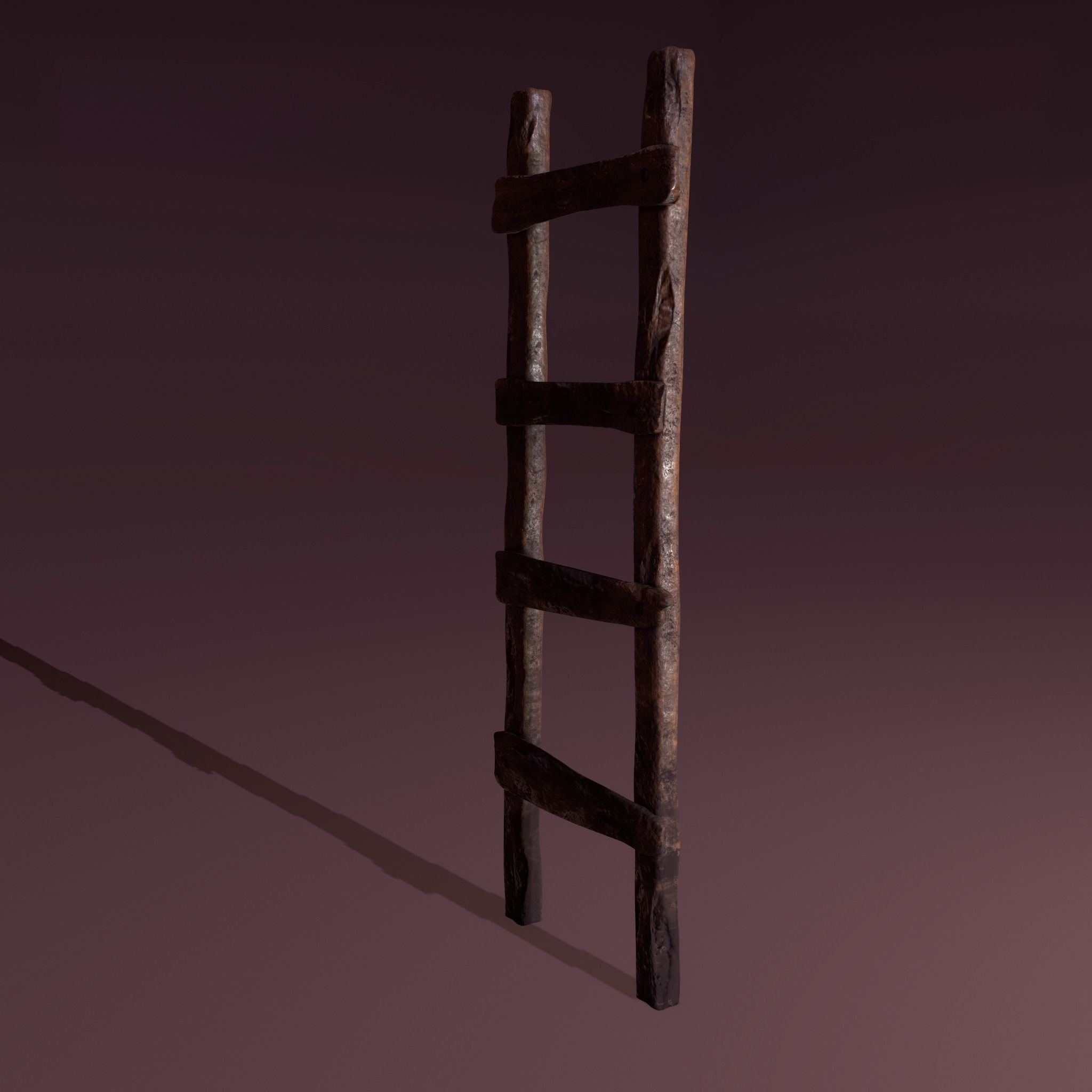 3D model Old Dirty Ladder VR / AR / low-poly | CGTrader