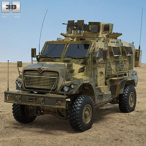 International MaxxPro 3D model | CGTrader