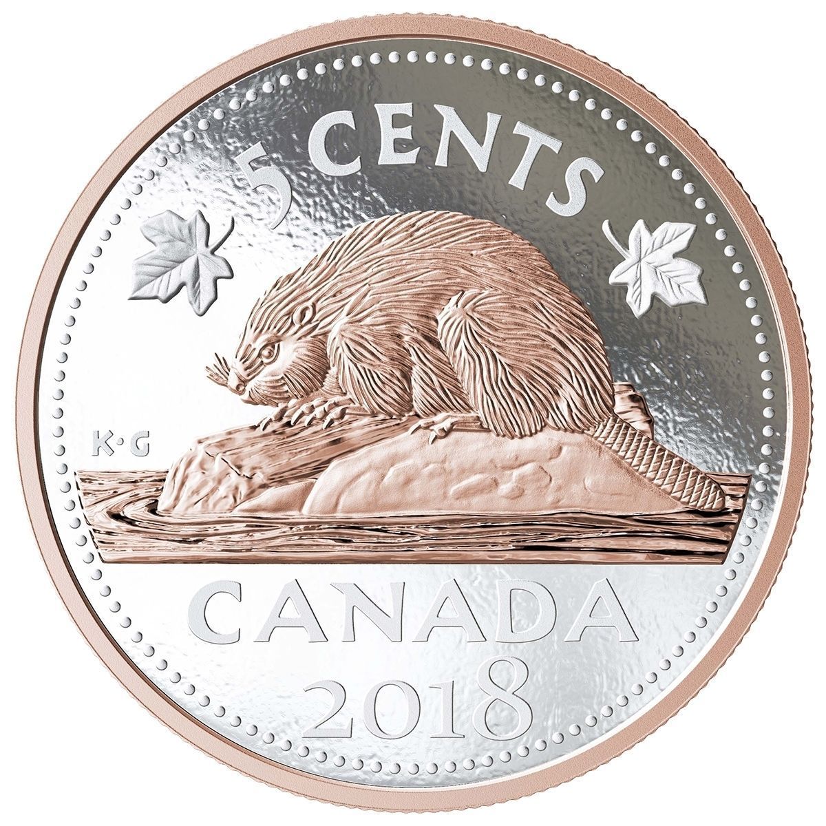 Canadian 5 cents coin 3D model | CGTrader