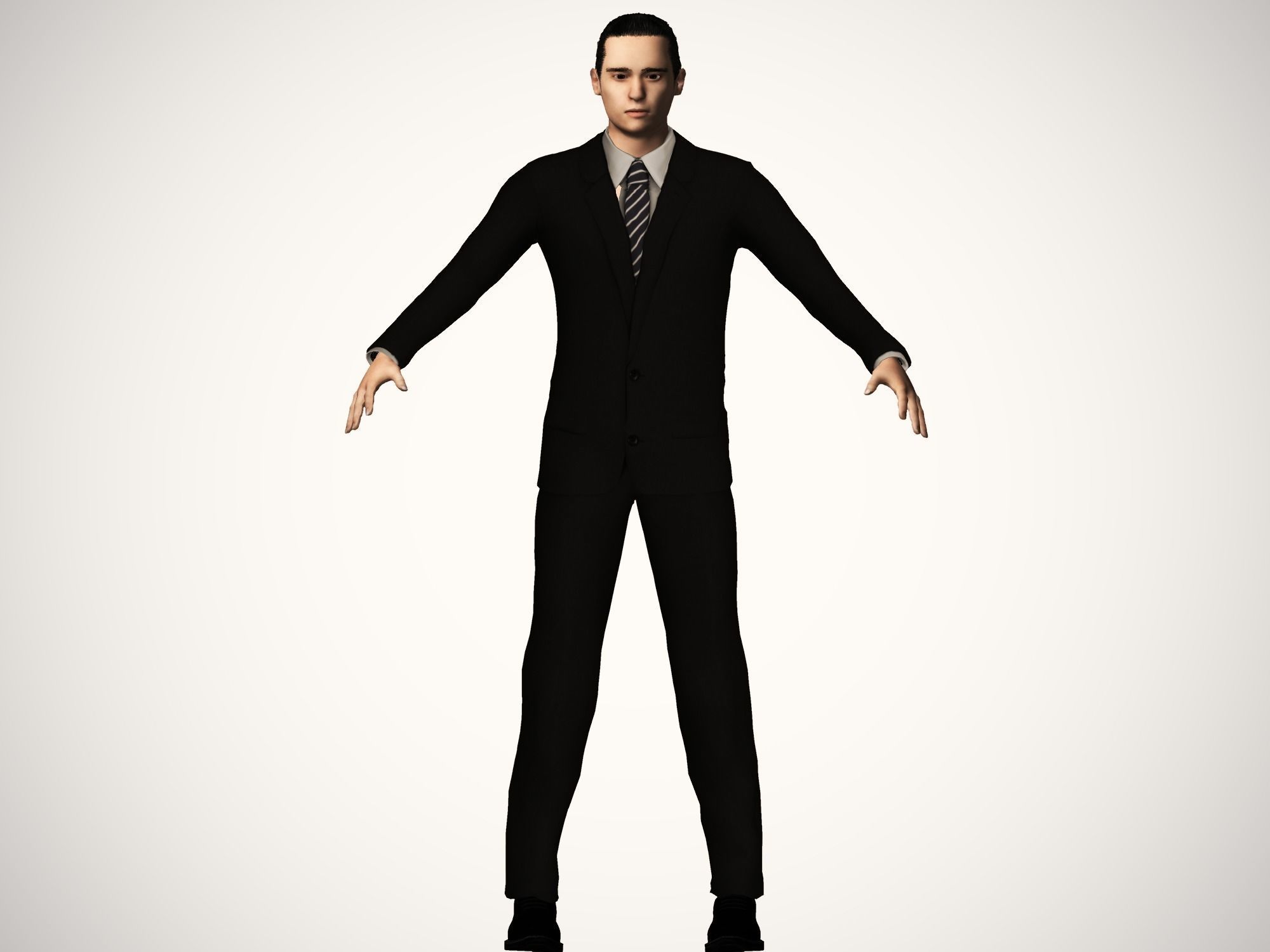 Office man character free VR / AR / low-poly 3D model rigged | CGTrader