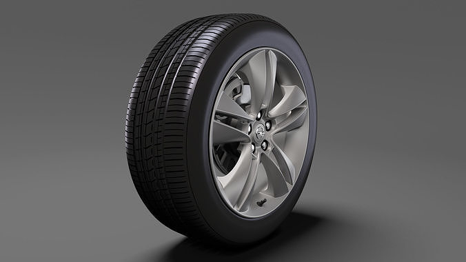 Opel Combo Tour wheel 2017 3D model | CGTrader