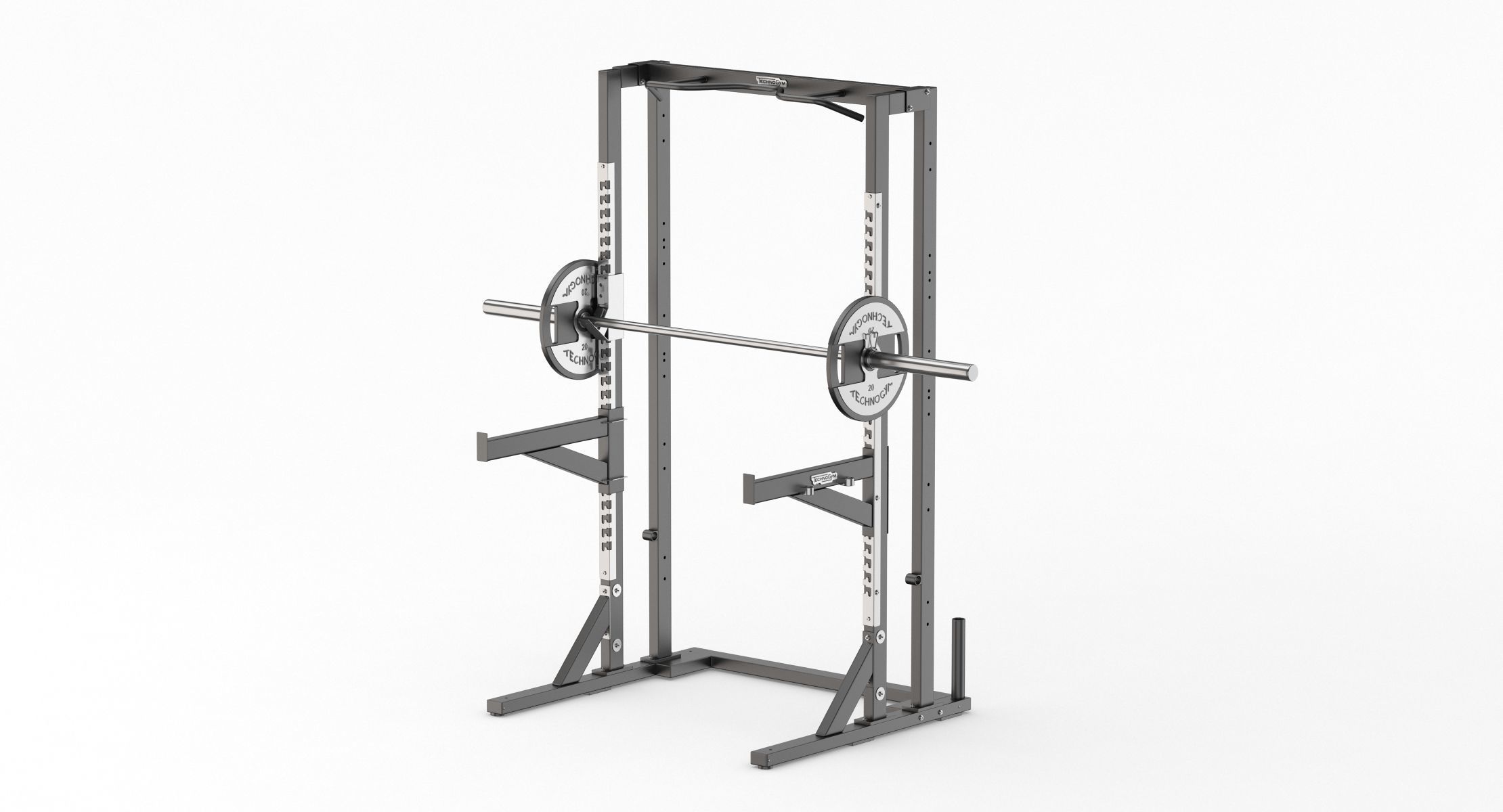Technogym Pure Olympic Half Weight Rack 3D model | CGTrader