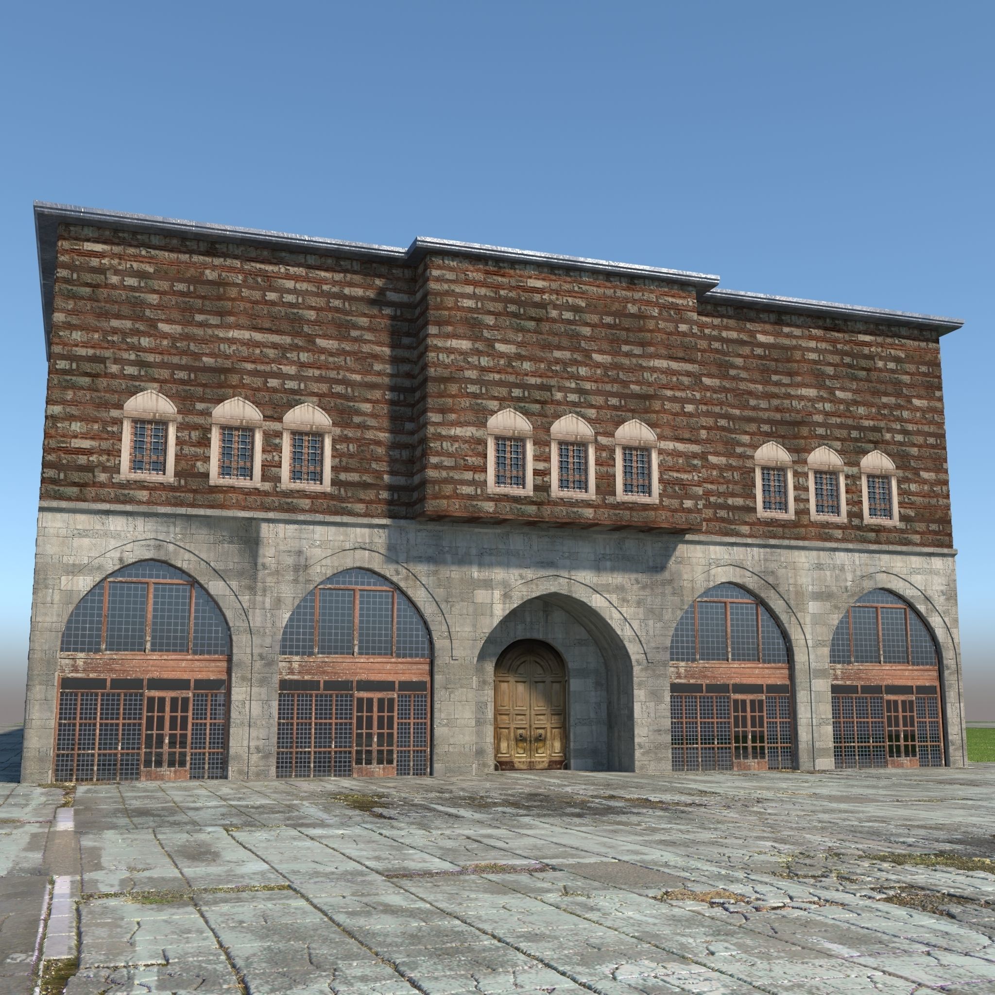 Old Covered Bazaar 3D model | CGTrader