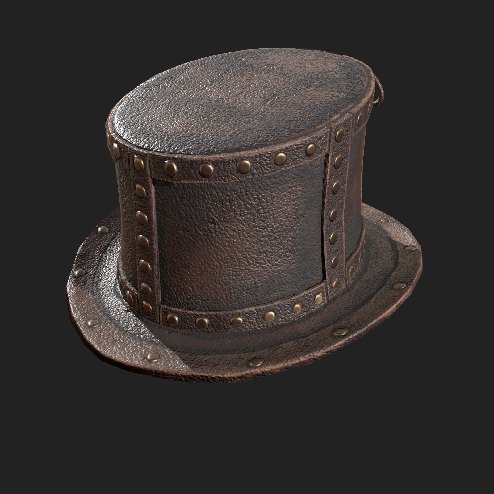 3D model Human Hat ver 2 VR / AR / low-poly | CGTrader