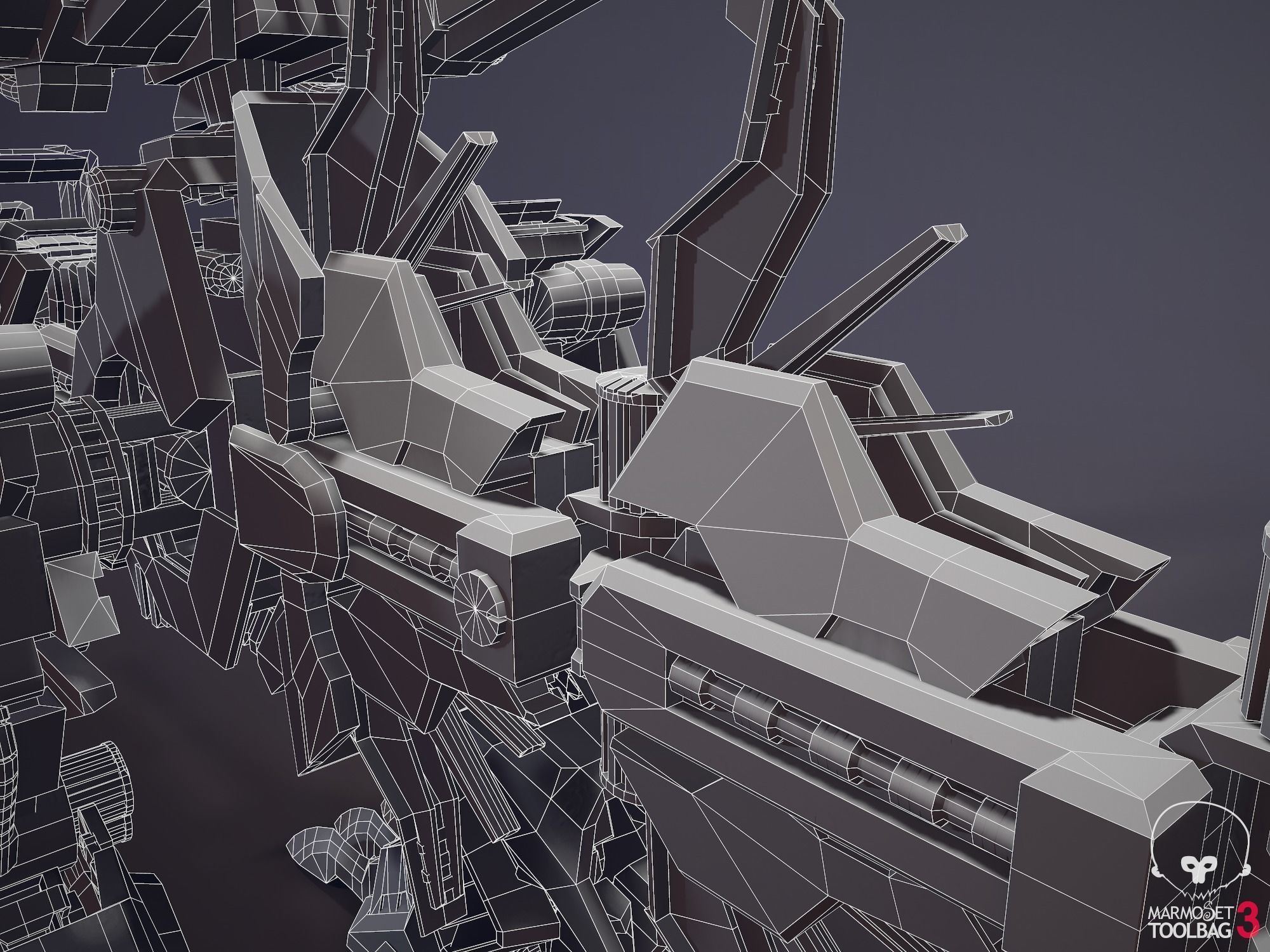 Zoid Genosaurer model 3D PBR 3D model | CGTrader