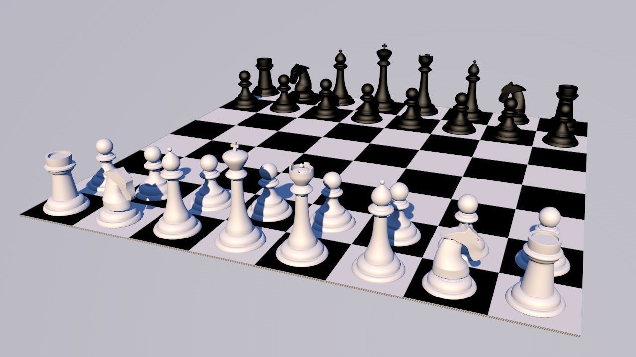 Chess Figures models 3D asset | CGTrader