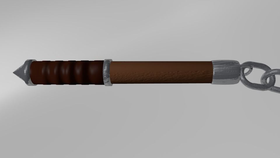 Flail Mace 3D model | CGTrader